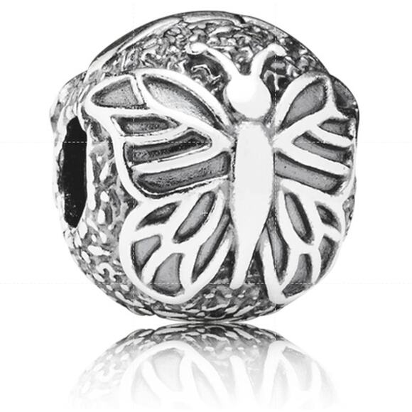 Pandora | Jewelry | Pandora Retired Sterling Silver Lacewing Butterfly ...